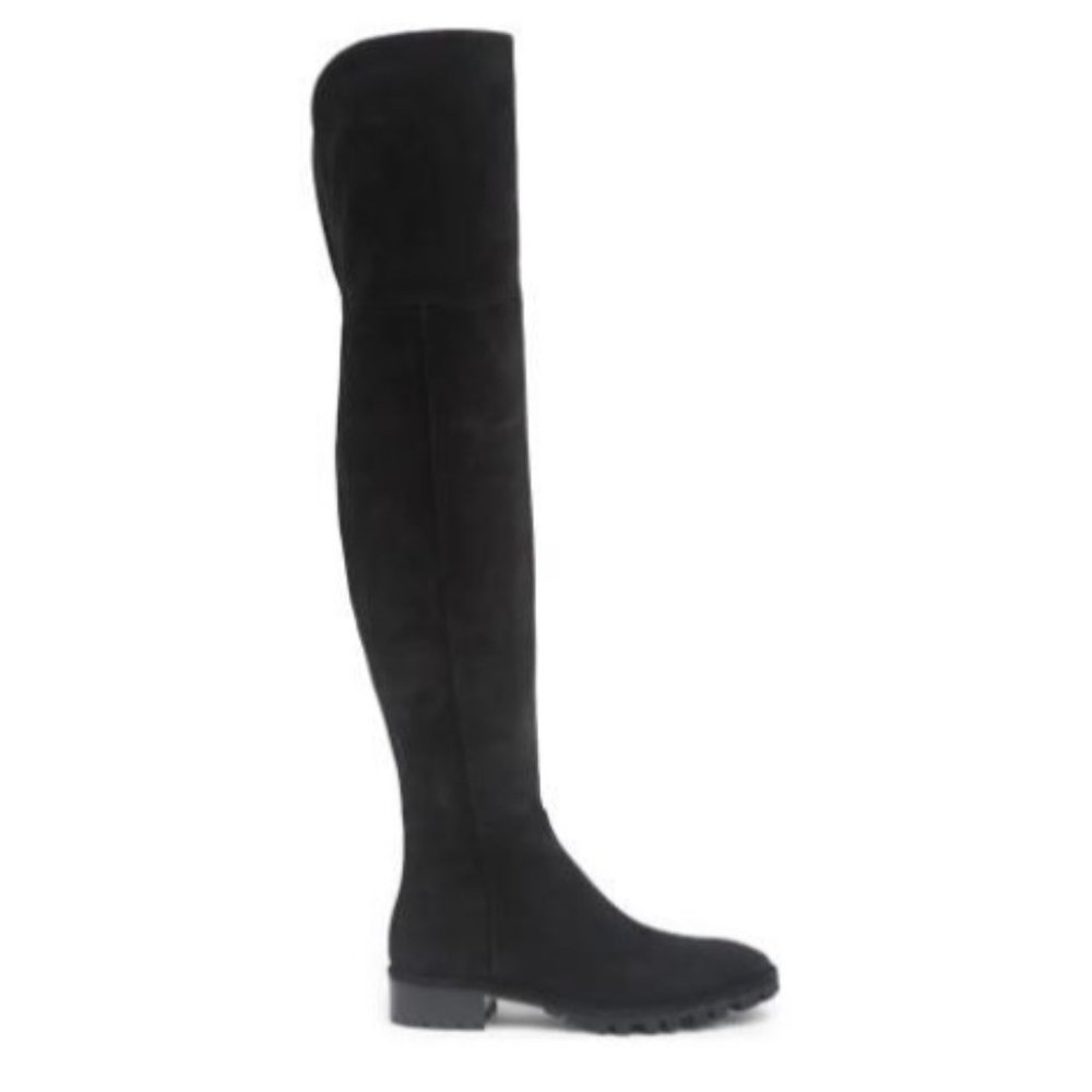 New Stuart Weitzman Over The Knee Boot Black Amber Wo… - Gem